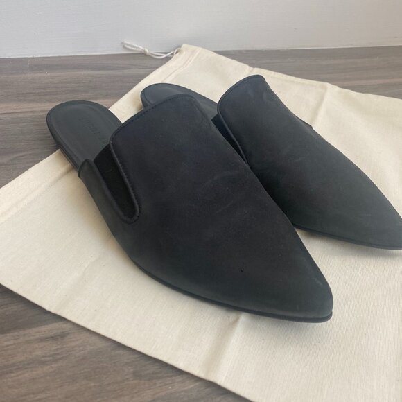 Jenni Kayne | Shoes | Jenni Kayne Oiled Leather Mule 38 Black | Poshmark
